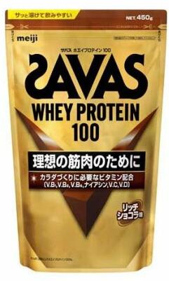ザバス ホエイプロテイン100 リッチショコラ味 商品説明 『ザバス ホエイプロテイン100 リッチショコラ味』 ◆ザバスホエイプロテイン100のフレーバーを、使いやすいサイズで発売。 ◆1食28gで19.5gのたんぱく質が摂れる。 ◆カラ...