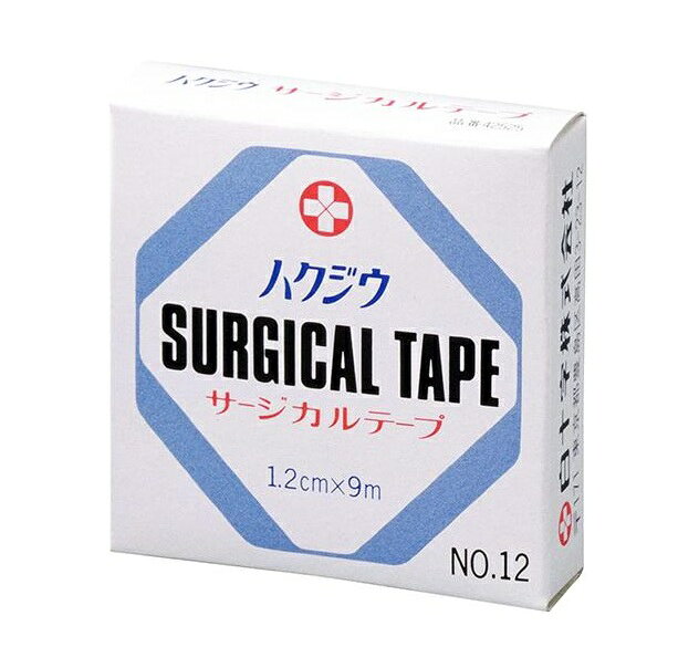 白十字 ハクジウ サージカルテープ No.12 商品説明 『白十字 ハクジウ サージカルテープ No.12』 汎用性のある不織布テープです。 白十字 ハクジウ サージカルテープ No.12　詳細 原材料など 商品名 白十字 ハクジウ サージ...