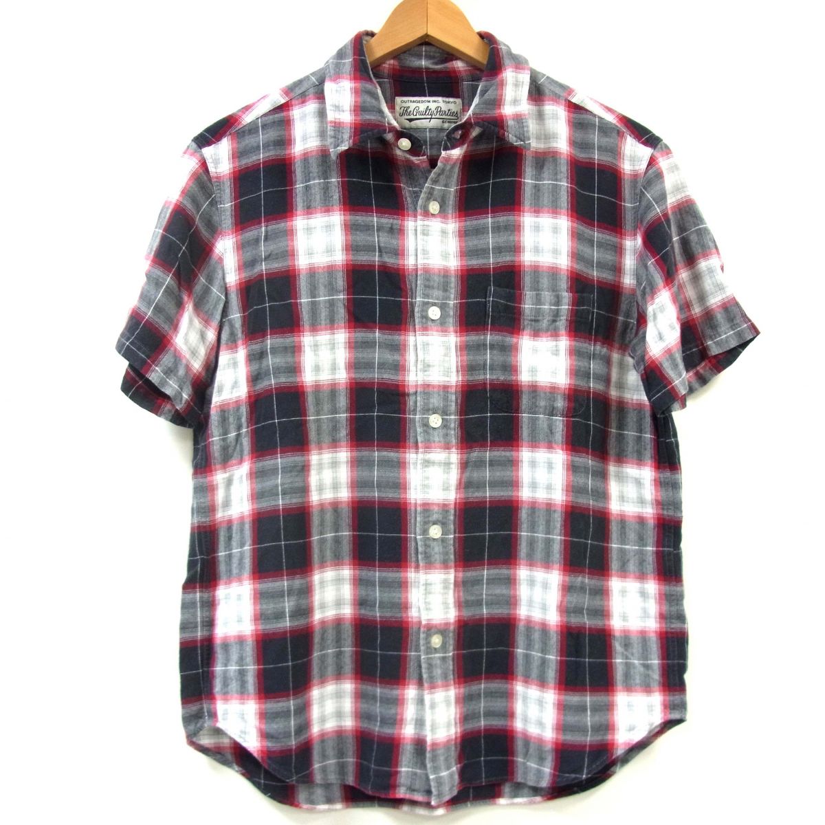 商品説明文 ブランド WACKO MARIA　ワコマリア 日本製 サイズ表記 L（必ず実寸をご参照ください。） サイズ（実寸） 着丈66cm、身幅49cm、肩幅43cm、袖丈21cm（背面から採寸しています。多少の誤差はご了承下さい） カラ...