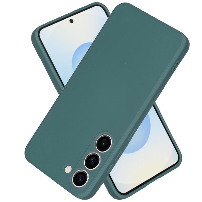 【 Antimam 】可兼容Samsung Galaxy S25 対応用 ケース シリコン 耐衝撃［ 柔軟性 TPU シリコン］さらさら手触り 薄型 超軽量 対応サムスン ギャラクシー S25 カバー 全面保護 滑り止め すり傷防止 gal...