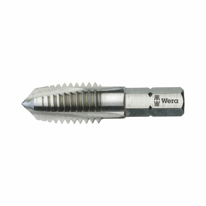 Wera 844 Single Tap Bits M 5 六角軸タップ ・シングルタップビット（05104668001） 　　M5 x 36 mm ---------------------------------------- 全長36m...