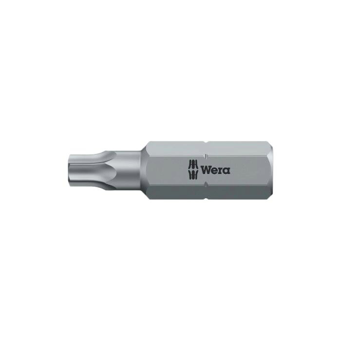 Wera 867/1 Z TORX BO TX 20 x 25 mm いじり止めトルクスビット（05066510001） いじり止め付き穴あき（TX20）トルクスビットです。 全長25 mmのショートサイズです。 「 Tool-Check ...
