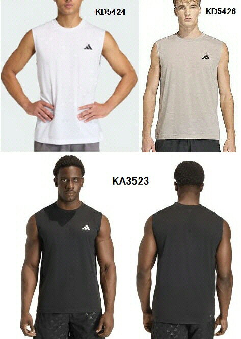 ADIDAS MENS WORK OUT ESSENTIALS FRENCH SLEEVE SHIRTS TANK-TOP 商品説明 ワークアウト　エッセンシャルズ　ノースリーブ　 半袖Tシャツで、力強くトレーニングセッション を乗り切ろう...
