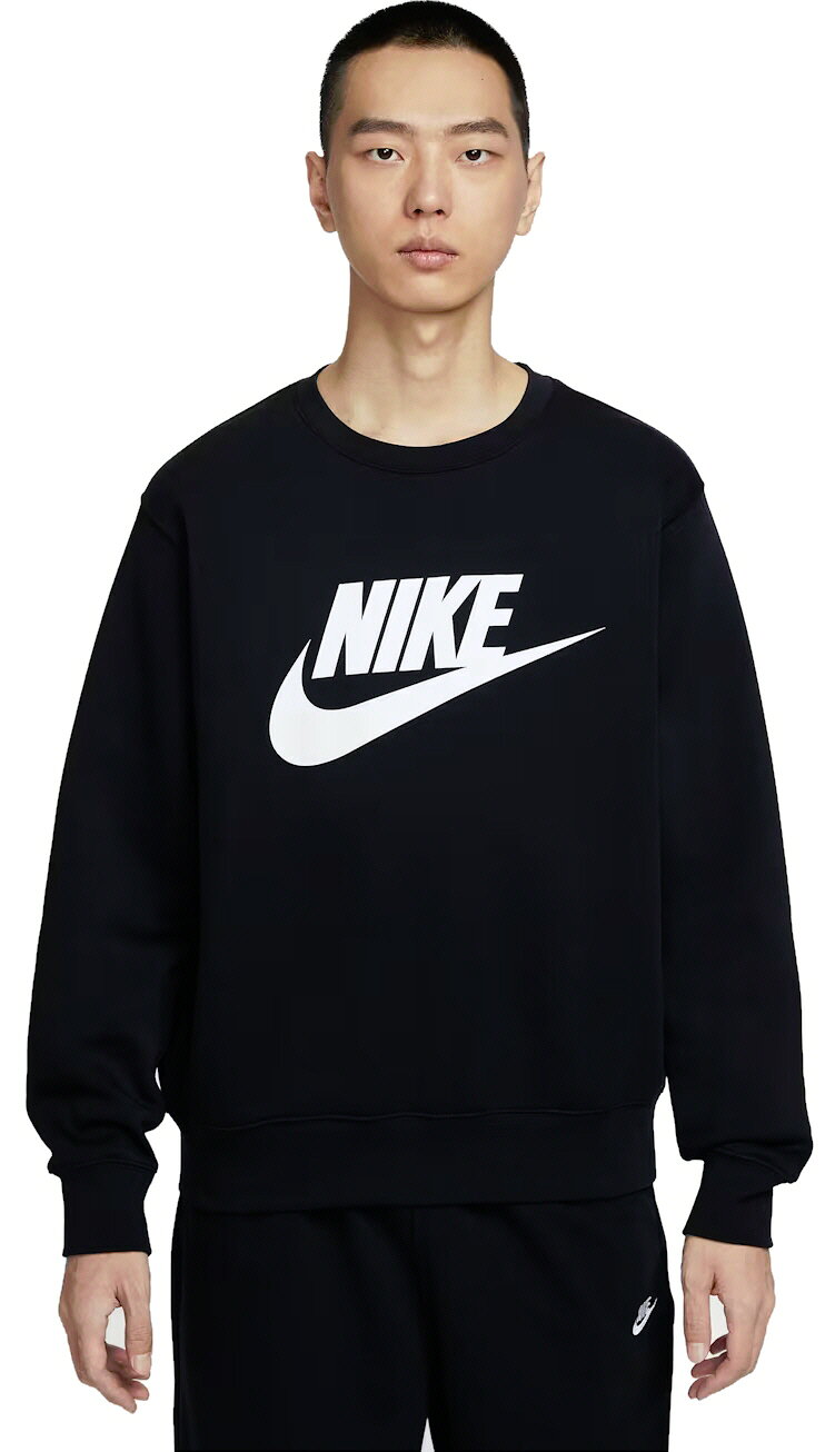 NIKE CLUB MENS GRAHPIC FLEECE CREW SWEAT 商品説明 クリーンとカジュアルが融合したクラシックなクルー。 適度なボリュームで、内側が抜群に柔らかく、 外側はなめらかな肌触りの起毛フリース素材を使用。 し...