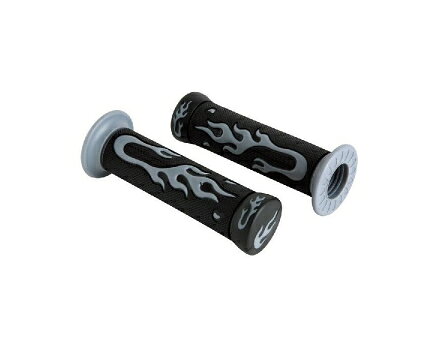 TNK工業（SPEED PIT）7/8インチ用グリップ 商品説明 ■全長：125mm ■内径　左：22mm　右（アクセル側）：25mm　 ※ホンダ・ヤマハの7／8インチグリップ用です。 　　アメリカンなどの1インチグリップには取り付けできま...