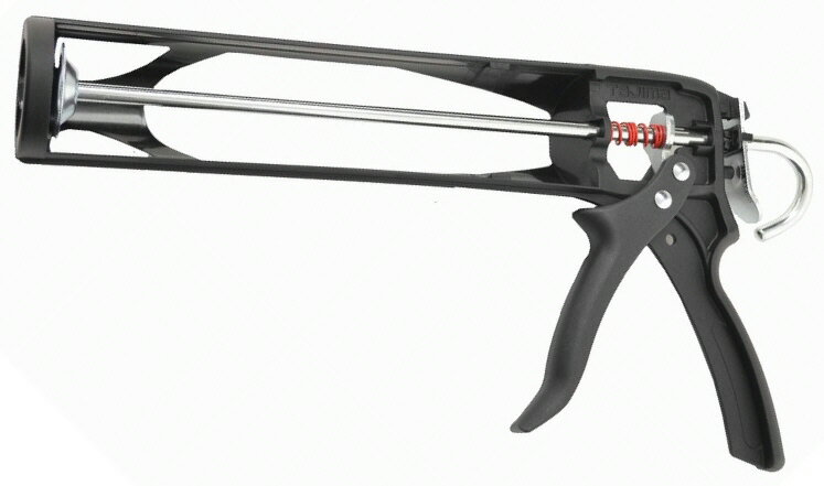 TJMデザイン コーキングガン コンボイ V 商品説明超軽量（315g）、コンパクトボディです 液だれ防止機構を搭載しています 仕様 適合コーキング剤サイズ： 筒長さ216mmまでφ50まで 容量330ml 製品重量 315g 材質 本体：...