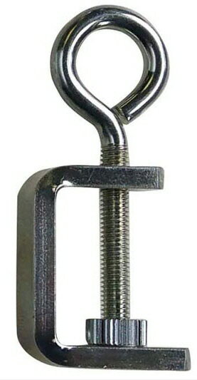 EIGER TOOL 吊り工具商品説明 今までに無かった吊り下げ専用クランプ！ アイボルトをイメージしたクランプです。 サイズ：内径φ12 全長62mm 横幅25mm クランプ外幅35mm クランプ内幅20mm 重量：35g 荷重：2kg ...
