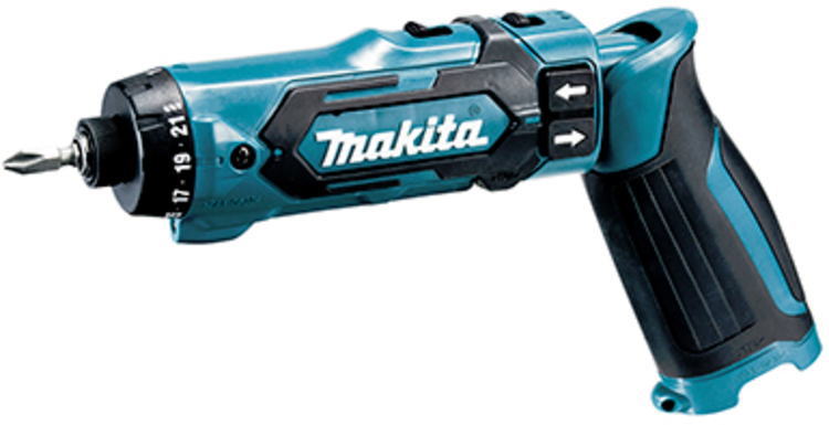 マキタ 7.2V 充電式ペンドライバドリル DF012DZ バッテリ・充電器・ケース別売 商品説明 「高精度」締付けアップ！ ◆ネジ締め能力(mm)　：　 木ネジ φ3.8〜45 小ネジ M5 ◆最大トルク(Nm)　：　8 ◆回転数(min...