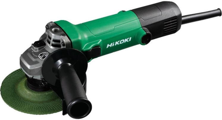 Hikoki(ハイコーキ) 125mm 電気ディスクグラインダ 商品説明 トイシ径 125mm 最大出力1,160W ◆トイシ寸法(外径×最大厚さ×穴径) 　：　 125×6×22mm ◆モーター　：　単相直巻整流子モーター ◆スイッチ形式...