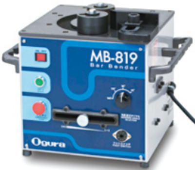 オグラ 可搬用鉄筋曲げ機 バーベンダー MB-819 商品説明 ※発送は西濃運輸営業所止めとなります。 　ご指定の営業所をご要望欄にご記入下さい。 　なお、法人宛ては配送可能です。 ■西濃運輸営業所一覧はこちら 高強度鉄筋SD490鉄筋に完...
