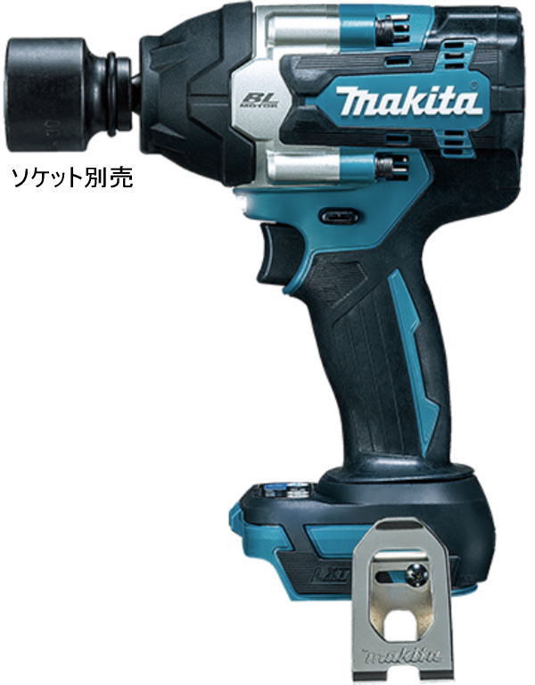 マキタ 18V 充電式インパクトレンチ TW700DZ ソケット・バッテリ 充電器・ケース別売 商品説明 パワーと軽さを両立したミドルクラス ◆角ドライブsq(mm)　：　12.7 ◆最大締付けトルク(N・m)※1　：　600 ◆締付け能力...