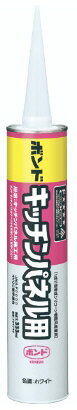 接着用品 商品説明 キッチンパネル施工用専用接着剤 二次接着用 （一次接着用：ボンド キッチンパネルテープS） ※記載の用途以外には使用不可 弾力性 耐振性・耐熱性・耐寒性・耐水性に優れる ※掲載商品の仕様、デザイン、生産国、発売時期は 　...