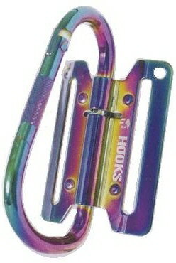 TOOLBANK 工具収納用品 商品説明 ツールバンクの工具差し。 オーロラシリーズ。 見る角度で色の変化を 楽しむことができます。 スチール製 シングルカラビナ ベルト通しは4つ穴になります。 落下防止穴付き 重量：約172g 胴ベルト：...