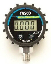 ICHINEN TASCO 空調工具 商品説明 ゲージ取付ネジ径 1/8″NPT ABS樹脂ケース ゲージ径(Φmm)60 最小表示 0.001MPa 取付ねじ （ゲージ）1/8NPT 圧力範囲(MPa)-0.1～5.0 圧力範囲 -0.1...