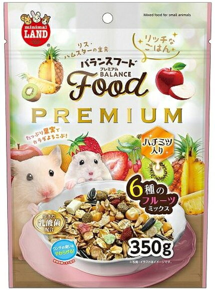 【商品説明】 小動物が大好きなフルーツをたっぷり配合した自然派フードです。不足しがちなビタミン・ミネラル・カルシウムの補給に適しており、食物繊維・乳酸菌が健康なお腹の働きをサポートします。豊富な栄養が含まれたハチミツを配合しました。穀物発酵...