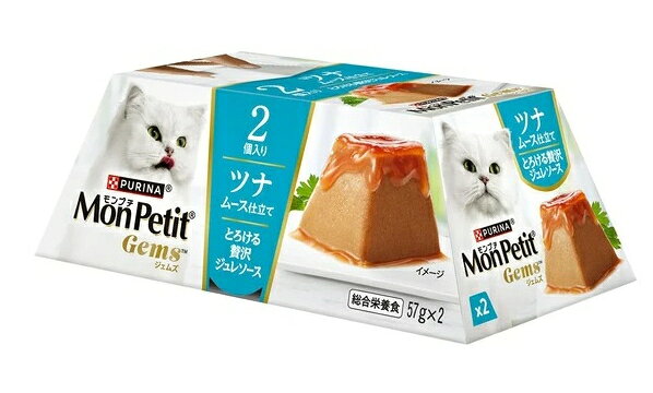 【商品説明】 上から滴る贅沢ジュレソースと、絶妙に柔らかいムースが生む、抜群の美味しさ。見て・嗅いで・舐めて楽しめる形で、ネコちゃんの好奇心をくすぐる総合栄養食。 【原材料】 肉類（チキン、ポーク等）、魚介類（ツナ等）、糖類、増粘安定剤（加...