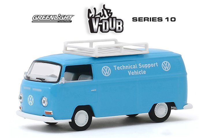 グリーンライト 1/64 フォルクスワーゲン タイプ2 パネルバン VWテクニカルサポート 1971 GREENLIGHT Volkswagen Type 2 Panel Vanグリーンライト 1/64 フォルクスワーゲン タイプ2 パネル...