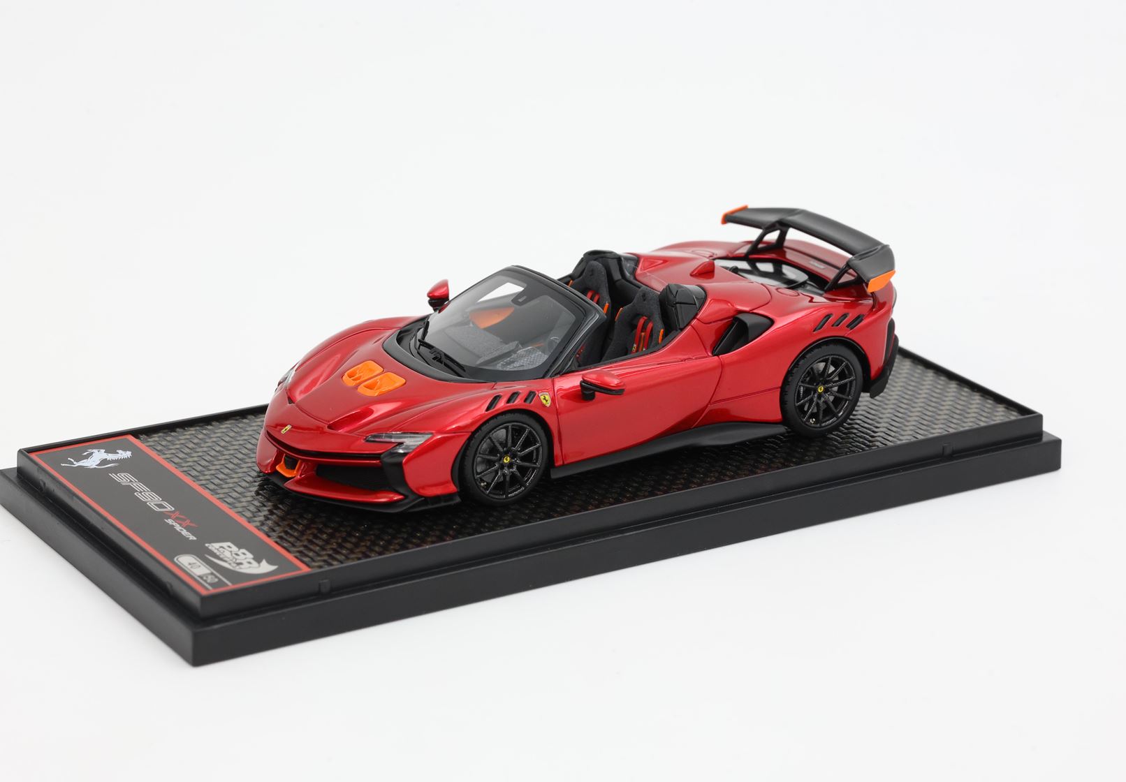 【国内在庫品】BBR 1/43 フェラーリ SF90 XX ストラダーレ スパイダー レッド FERRARI SF90 XX Stradale Spider ROSSO FUOCO 限定50台 限定商品 ミニカー ダイキャスト モデルカー ...