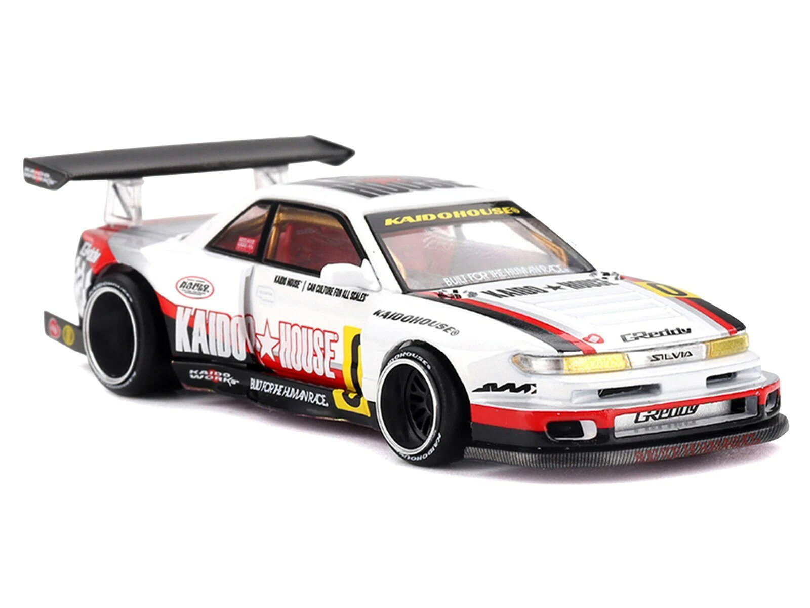 Kaido House x Mini GT 1/64 日産 シルビア S13-R Circuit Spec V1 RHD 1991 Nissan Silvia　【国内在庫品】 ミニカー ダイキャスト モデルカー KAIDO HOUSE（カイ...
