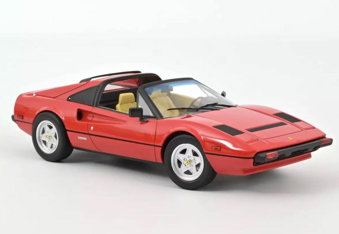 ノレブ 1/18 フェラーリ 308 GTS 1982 レッド USバージョン NOREV FERRARI 308 GTS フランス NOREV 【仕様】・スケール：1/18・ダイキャスト・ルーフ着脱可・開閉可能なし・品番：187930【注...