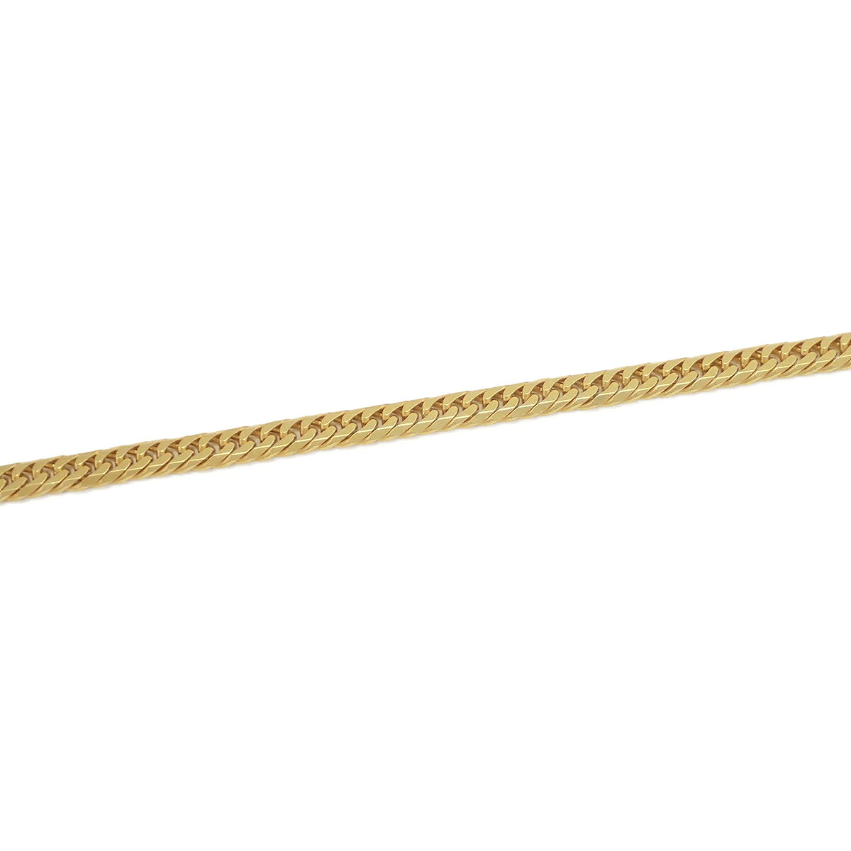 商品説明 程度 中古 Aランク サイズ 50.0cm 幅2.3mm 材質 K18YG 重さ 10.4g デザイン 6面ダブル 付属品 なし コンディション コンディション クラスプ小キズ 特記事項 日本造幣局検定マーク入り コメント 全体的...