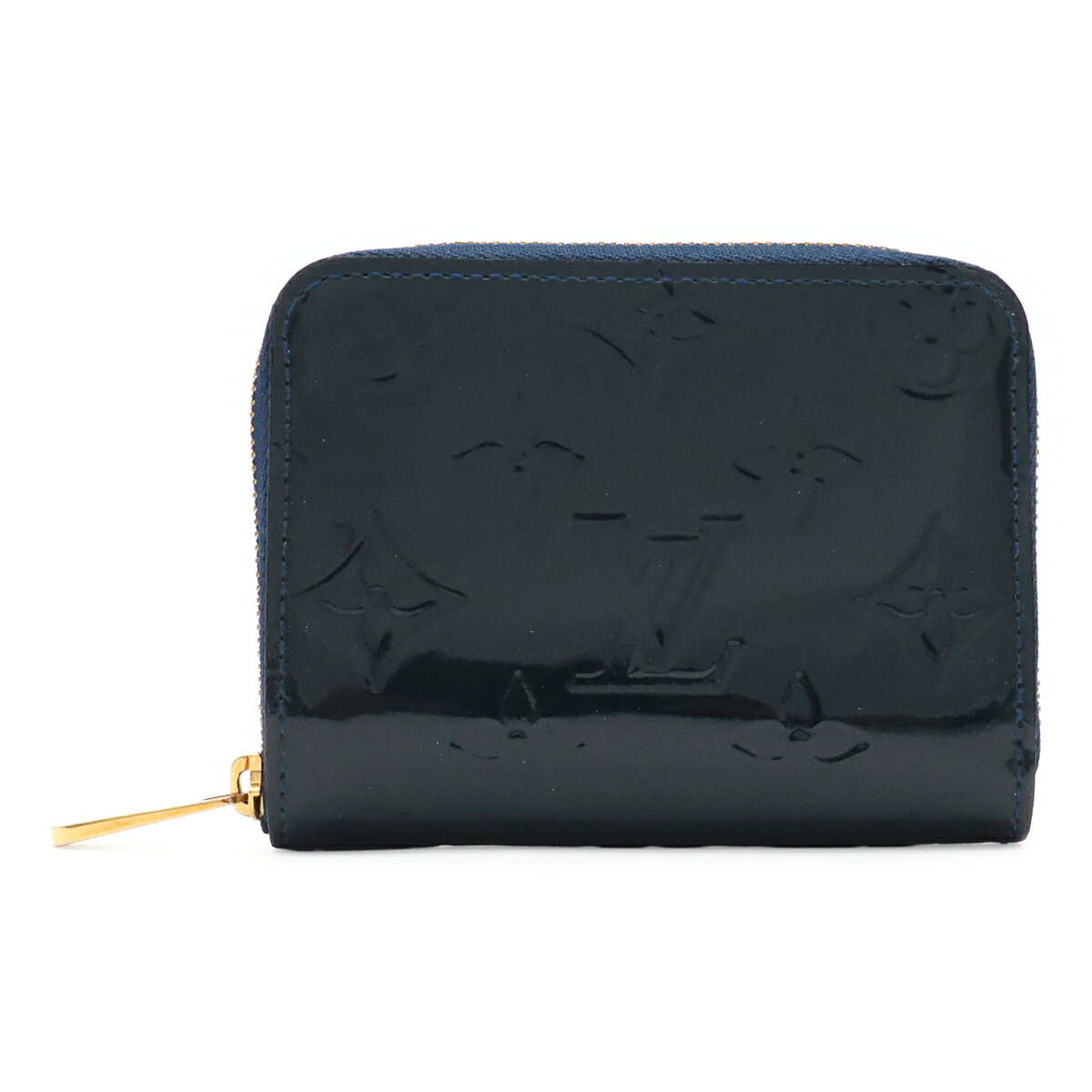 商品説明 程度 中古 Aランク サイズ W11cm H8.5cm 材質 エナメルカーフ カラー ブルーニュイ 仕様 カードポケット4、ポケット3 付属品 なし コンディション 外側 若干のべたつき、角フチ剥げ 内側 素材臭、薄汚れ 金具 ス...