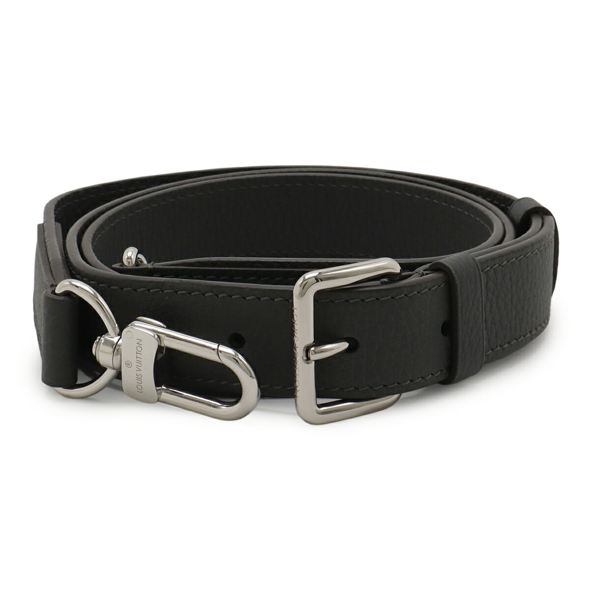 商品説明 程度 中古 Sランク サイズ 最長約137cm(9段階調節可、金具含む) 幅3cm 材質 トリヨンレザー カラー チャコールグレー 付属品 なし コンディション 外側 わずかな金具跡 内側 目立つダメージなし 金具 わずかなスレ ...