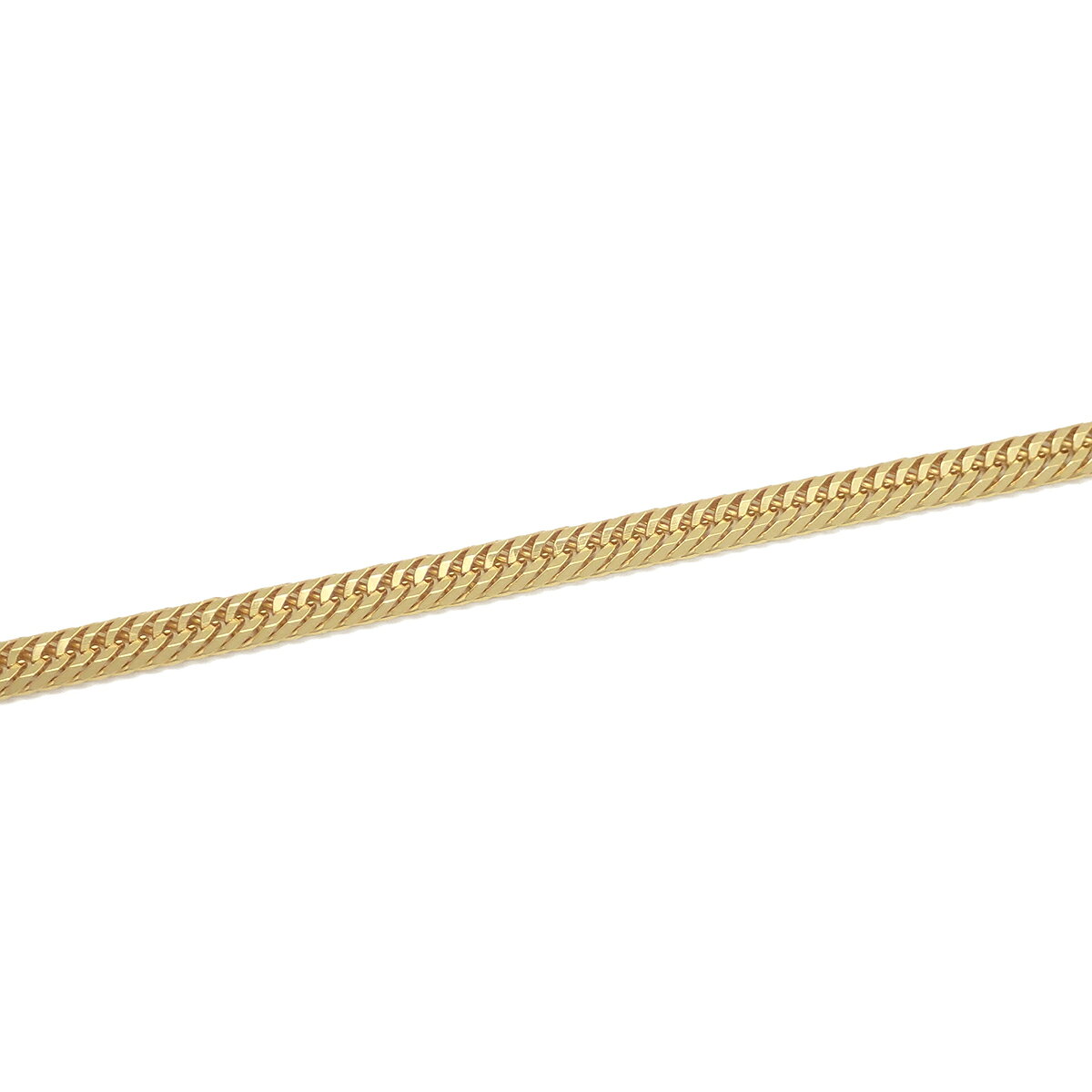 商品説明 程度 中古 Aランク サイズ 40.0.cm 幅3.0mm 材質 K18YG 重さ 10.3g デザイン 12面 トリプル 付属品 なし コンディション コンディション 目立つダメージなし 特記事項 日本造幣局検定マーク入り コメ...