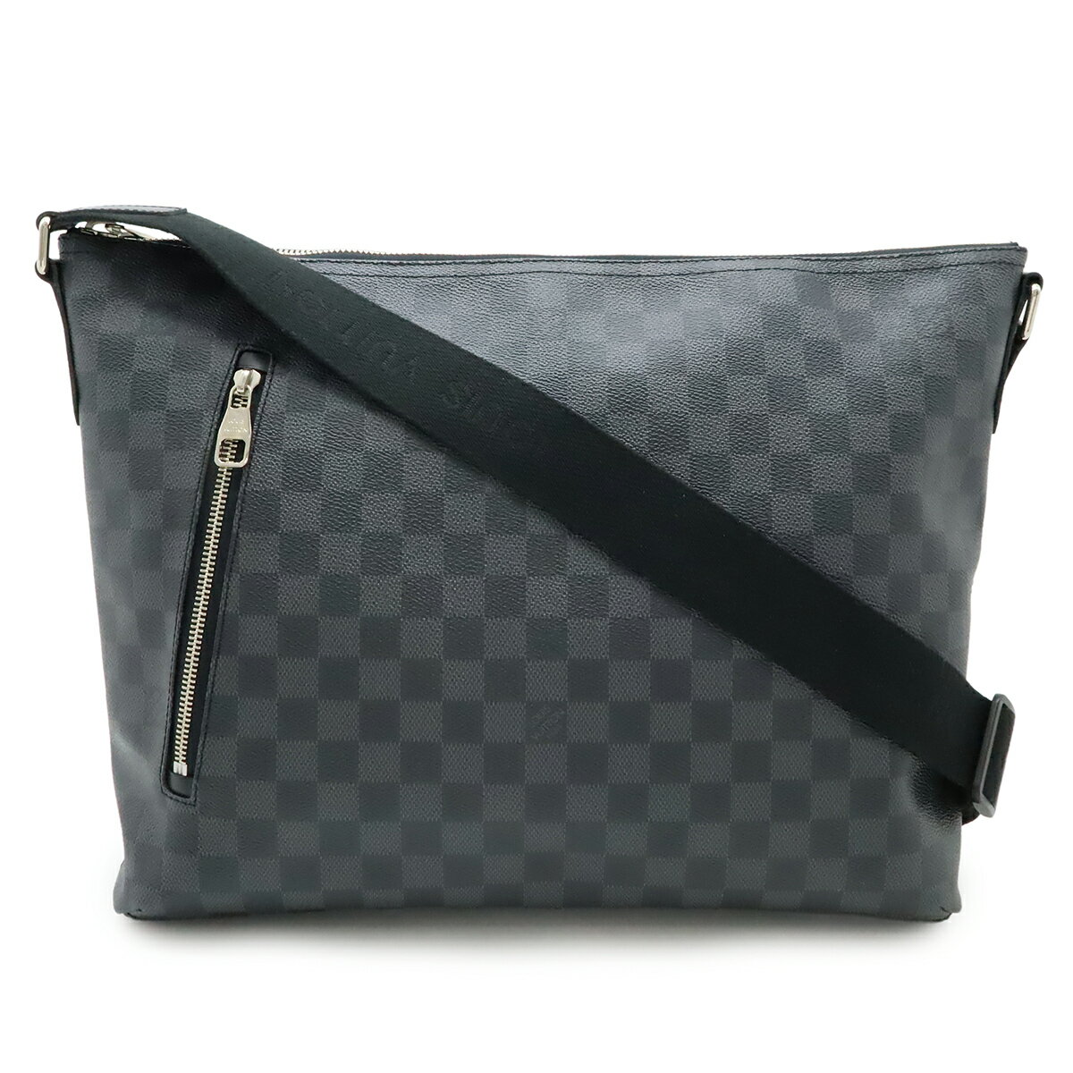 商品説明 程度 中古 Aランク サイズ W37cm-42cm H30cm D9.5cm ショルダー最長約146cm(調節可、金具含む) 材質 ダミエ・グラフィット キャンバス(PVCコーティングキャンバス) カラー ブラック/グレー 仕様 ...