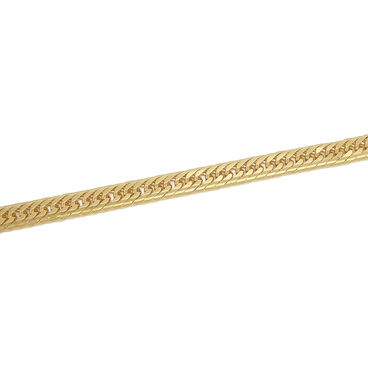 商品説明 程度 中古 Aランク サイズ 40.0cm 幅5.8mm 材質 K18YG 重さ 30.6g デザイン 14面 トリプル Mカット 付属品 なし コンディション コンディション クラスプ小キズ 特記事項 日本造幣局検定マーク入り ...