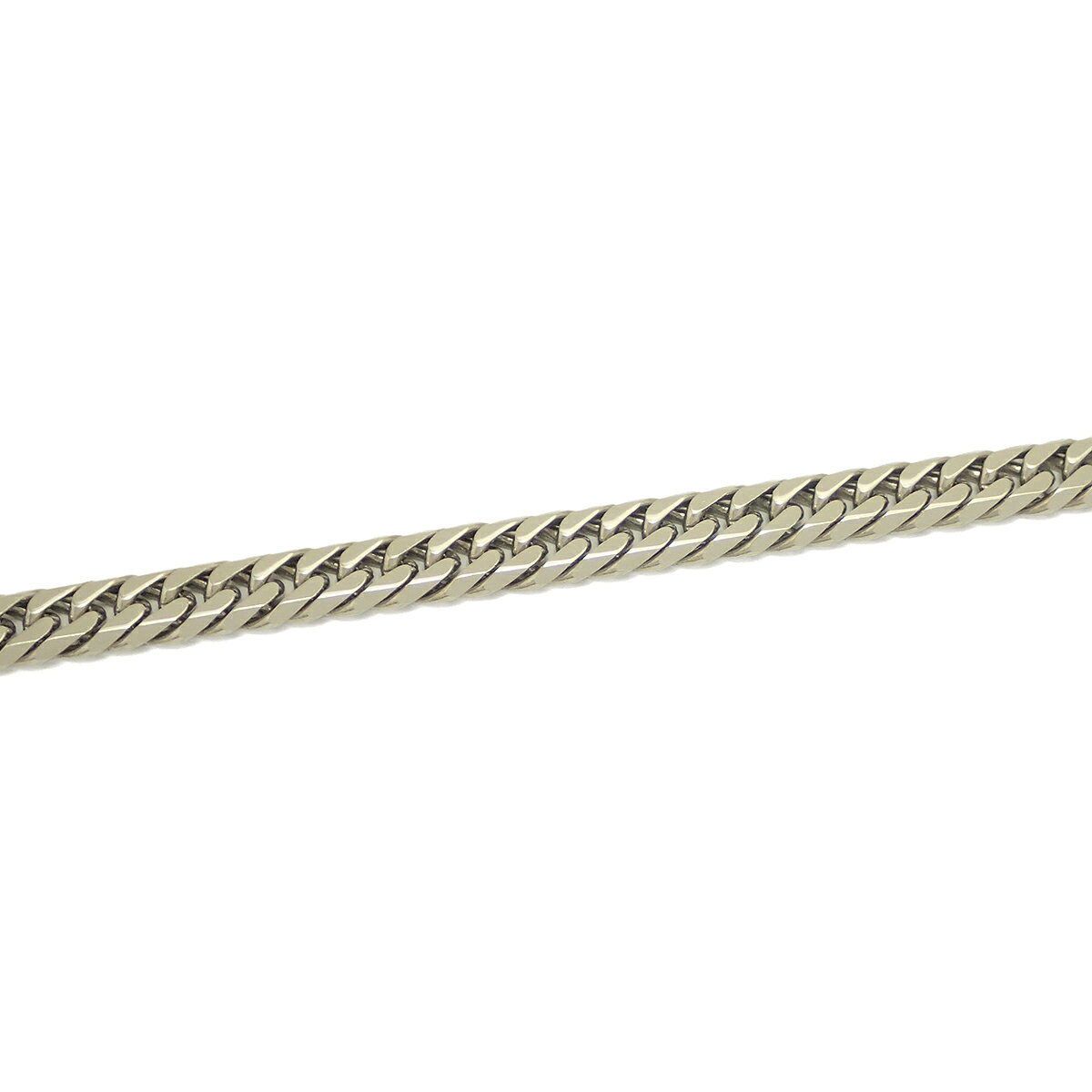 商品説明 程度 中古 Aランク サイズ 50.0cm 幅5.3mm 材質 Pt850 重さ 51.4g デザイン 6面ダブル 付属品 なし コンディション コンディション 小キズ 特記事項 日本造幣局検定マーク入り コメント 一般的な使用感...