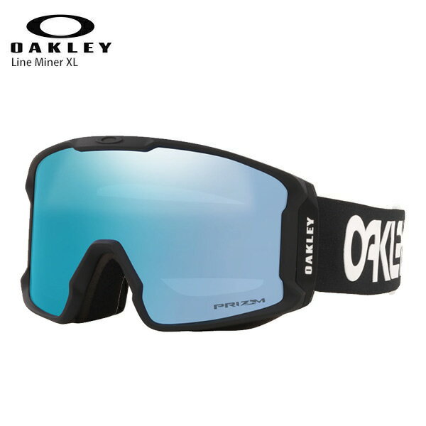 メーカー希望小売価格はメーカーカタログに基づいて掲載していますOAKLEY オークリー スノーボードゴーグル■LINE MINER XLフレームカラー：レンズカラー・Factory Pilot Black: Prizm Sapphire I...
