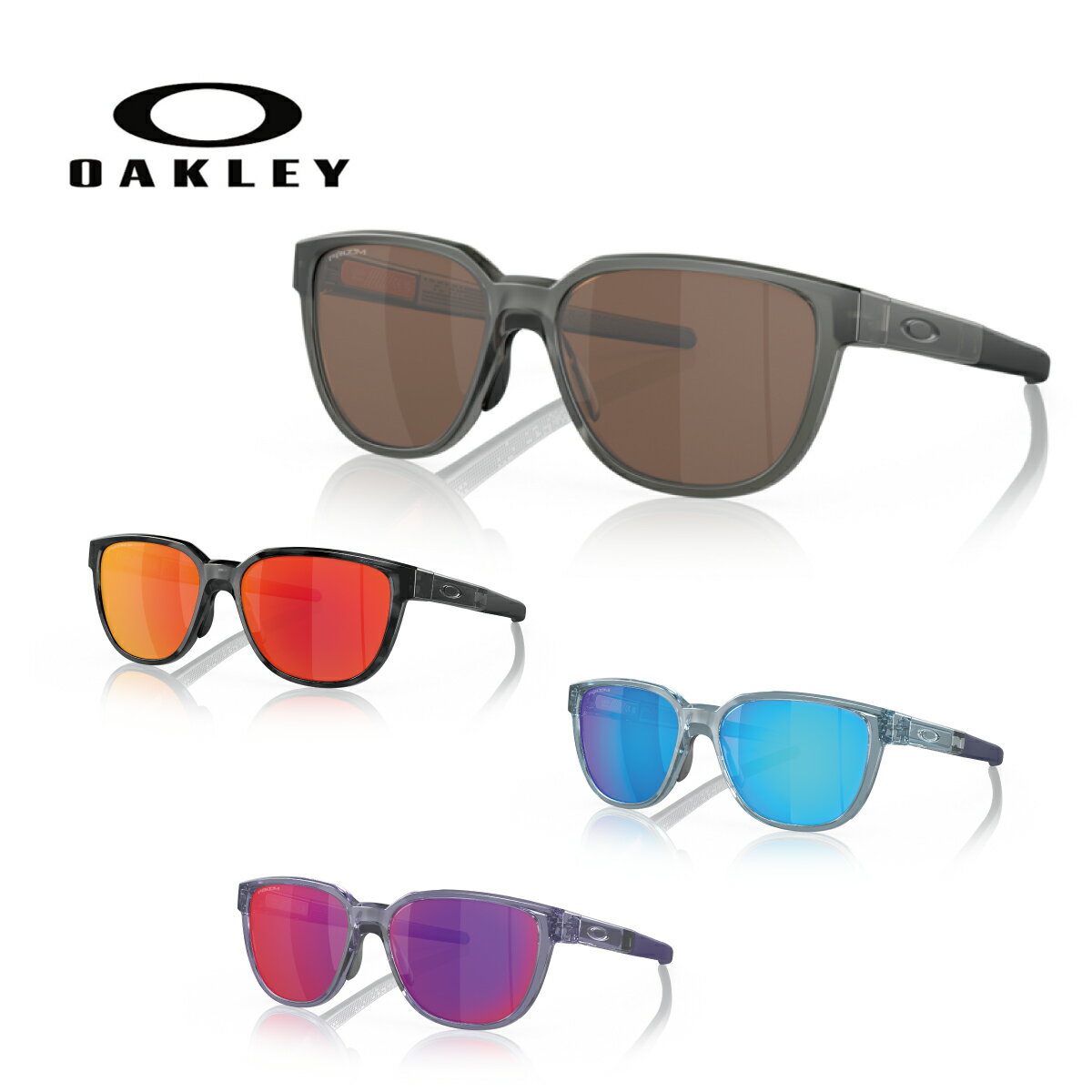 メーカー希望小売価格はメーカーカタログに基づいて掲載しています OAKLEY オークリー サングラス■ACTUATOR (A) / OO9250A■フレームカラー：レンズカラー・Matte Grey Smoke：PRIZM TUNGSTEN...