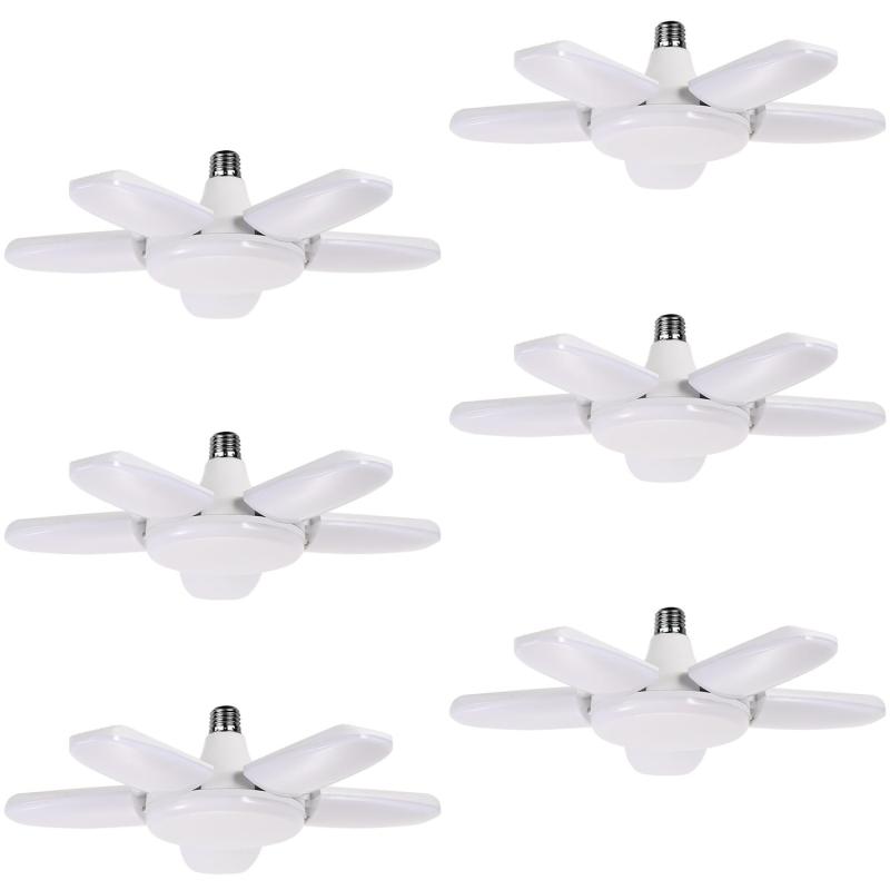 ガレージライト LED ペンダントライト 100W 6個セット 6500K 昼白色 6灯式 LEDライト E26 天井照明💡【100W 超高輝度のガレージライト】合計188個のLEDランプビーズを搭載したLEDガレージライト...