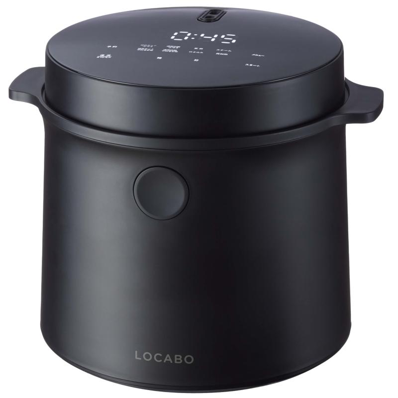 糖質カット炊飯器　LOCABO黒色
