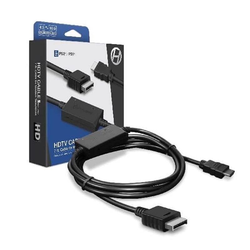 【・正規品】Hyperkin プレイステーション1/2専用 HDMIコンバータアダプタケーブル HD Cable for PS/PS2 [SRPJ2140]HDTV、国内PS2およびPS1本体モデルに対応(NTSC)アスペクト比 16:9 ...