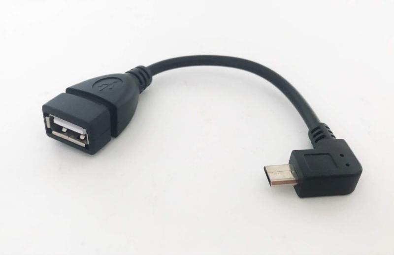 Access 【10cm 】L型 Micro USB OTG Host cable マイクロUSB変換ケーブル for GALAXY S2/S3/Note・Nexus7 などに対応 EM22GALAXY S2、S3、Galaxy Note、...