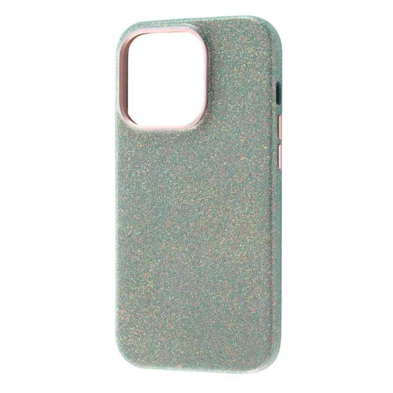 デジタルアルキミスト(Digital Alchemist) iPhone 14 Pro ケース レザー ケース キラキラ GLITZY SUGAR ピンク ラメ スパークル