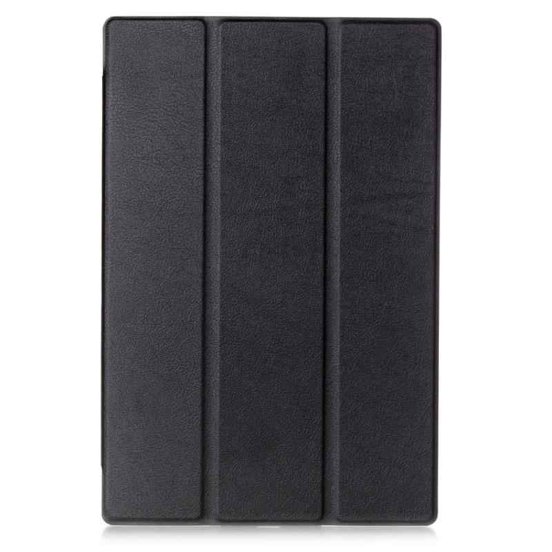 【Trocent】For Sony Xperia Z4 Tablet ケース docomo SO-05G / au SOT31 ケース スタンド機能付き 三つ折型 超薄型 内蔵マグネット開閉式 PUレザーカバー スリープ喚起機能付け (Z4...