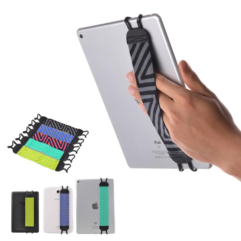 SHC タブレットPC用安全ハンドストラップタブレットPCなどをより安全に使えます。手元からの滑り落ちることを防ぎますベルトに手を通すことで片手でしっかり持てます、スマートカバーを装着した状態でも使用可能です。手を通しやすい設計、フィット感...