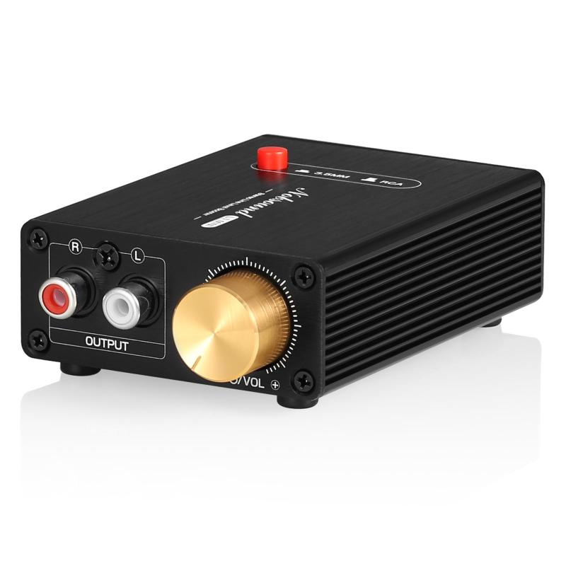 Douk Audio L1Mini ステレオ ライン レベル ブースター アンプ 20dB ゲイン ボリューム コントロール オーディオプリアンプL1 ミニは、ダウンサイズされたサイズと簡素化されたインターフェースを特徴とするアップグレード...