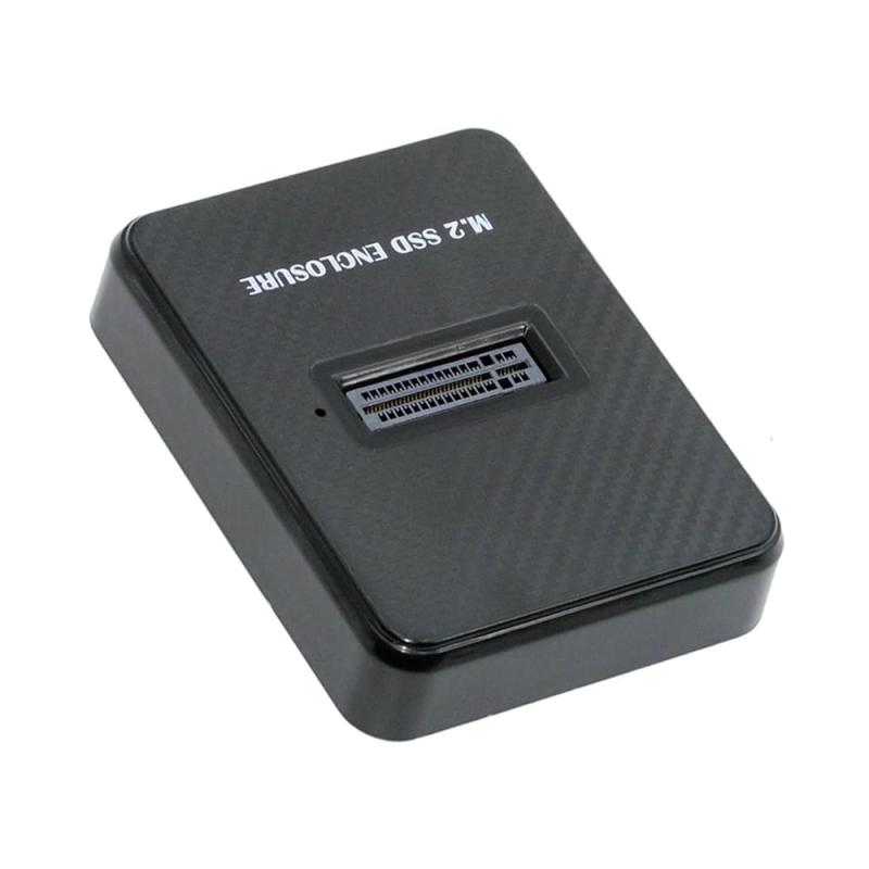 NFHK NVME MキーM.2 NGFF SATA SSDドッキング垂直外部PCBAケースエンクロージャRTL9210Bチップセットへの USB 3.0 USB-C Type-C