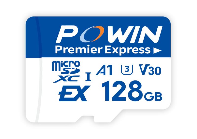 POWIN microSDXC Expressカード 128GB Nintendo Switch 2対応 最大読込890MB/s 書込550MB/s ライフタイム A1 V30 U3 C10 UHS-I (128, GB)128GB