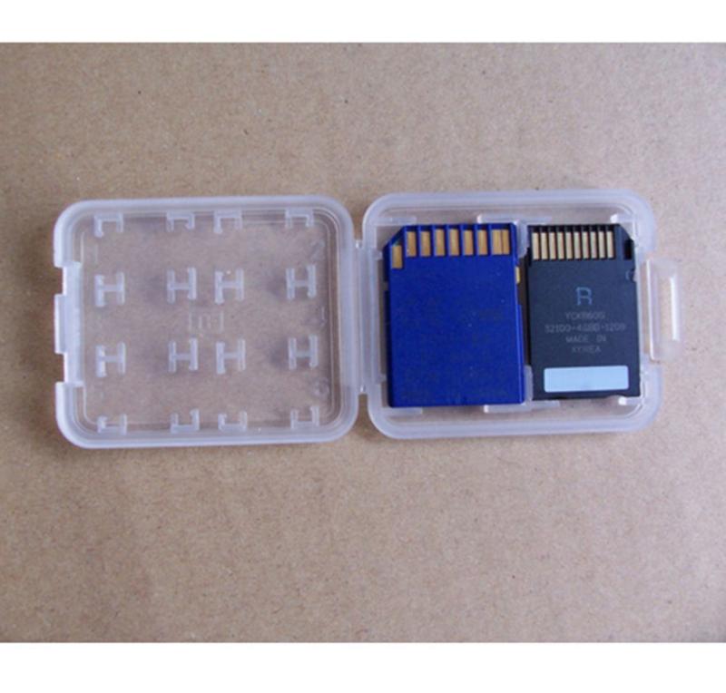 8 スロット マイクロ SD SDHC TF MSPD メモリ カード プロテクター ケース ボックス収納ホルダー
