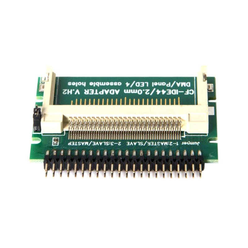 CableccCFコンパクトフラッシュメモリカードからラップトップ2.5"44ピンオスIDEハードディスクドライブHDDSSDアダプタ
