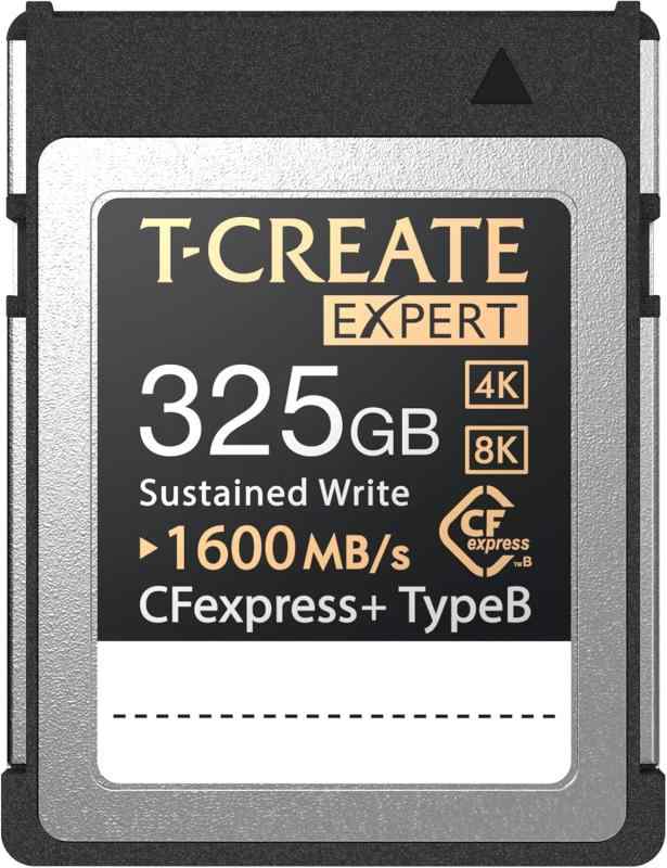 TEAMGROUP T-CREATE EXPERT Cfexpress 2.0 Type-Bメモリーカード規格：CFexpress2.0 Type-B