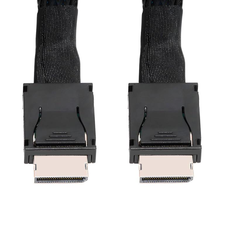 OCuLink PCIe 4.0 PCI-Express SFF-8611 4i から OCuLink SFF-8611 SFF-8643 8654 MCIO データアクティブケーブル（eGPU SSD用）