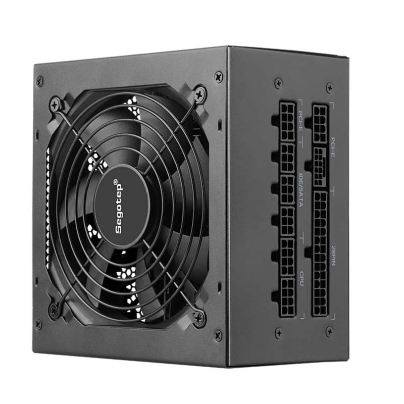 Segotep 80PLUS GOLD 認証取得 高効率電源ユニット GM750W ATX 3.1 120 mmファン搭載 フルモジュラー式電源 奥行140 mmのコンパクト設計80PLUS GOLD 認証取得 高効率電源ユニット冷却性に優...