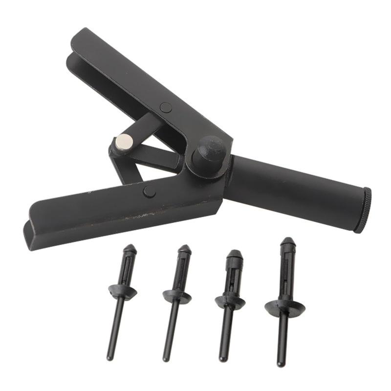 lulubelle 手動リベットキット 41個セット プラスチックリベット リベットツール リベット抜き器 リベット接合工具 軽量 携帯可能【簡単操作】手動リベットキットは、初心者でも簡単に使える設計です。直感的な操作で、複雑なリベット作業...