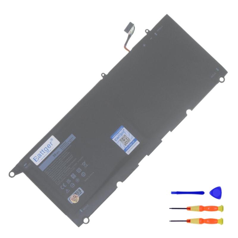 Battger 電池 戴尔 Dell XPS 13 9343 9350 替换电池 90V7W JD25G 5K9CP RWT1R 0DRRP 0N7T6 适用ノートパソコン 7.6V 56W7.6V 7368mAh 56W 新しい置換バッテ...